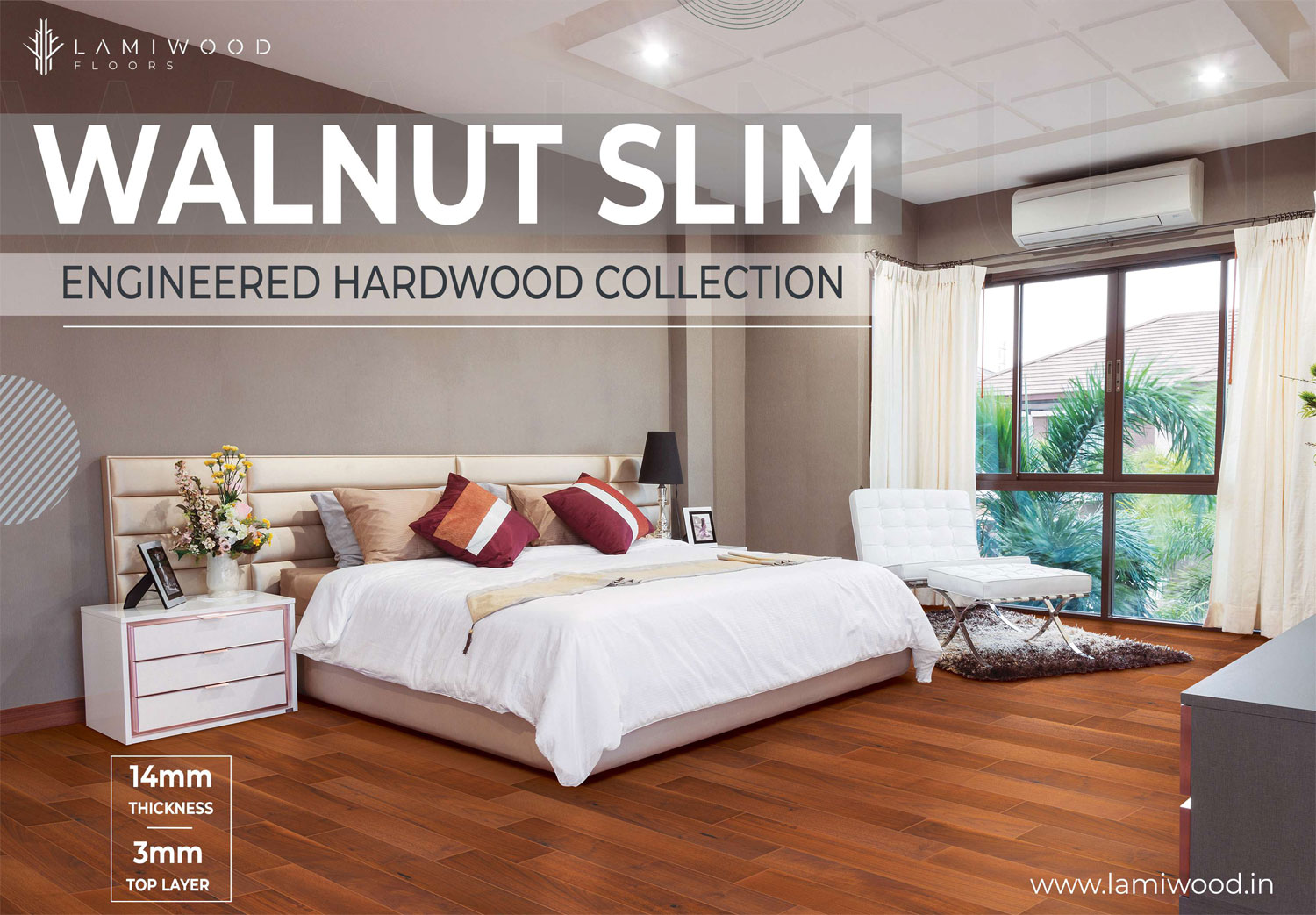 Walnut Slim Engineered Hardwood Collection - DP ENTERPRISES