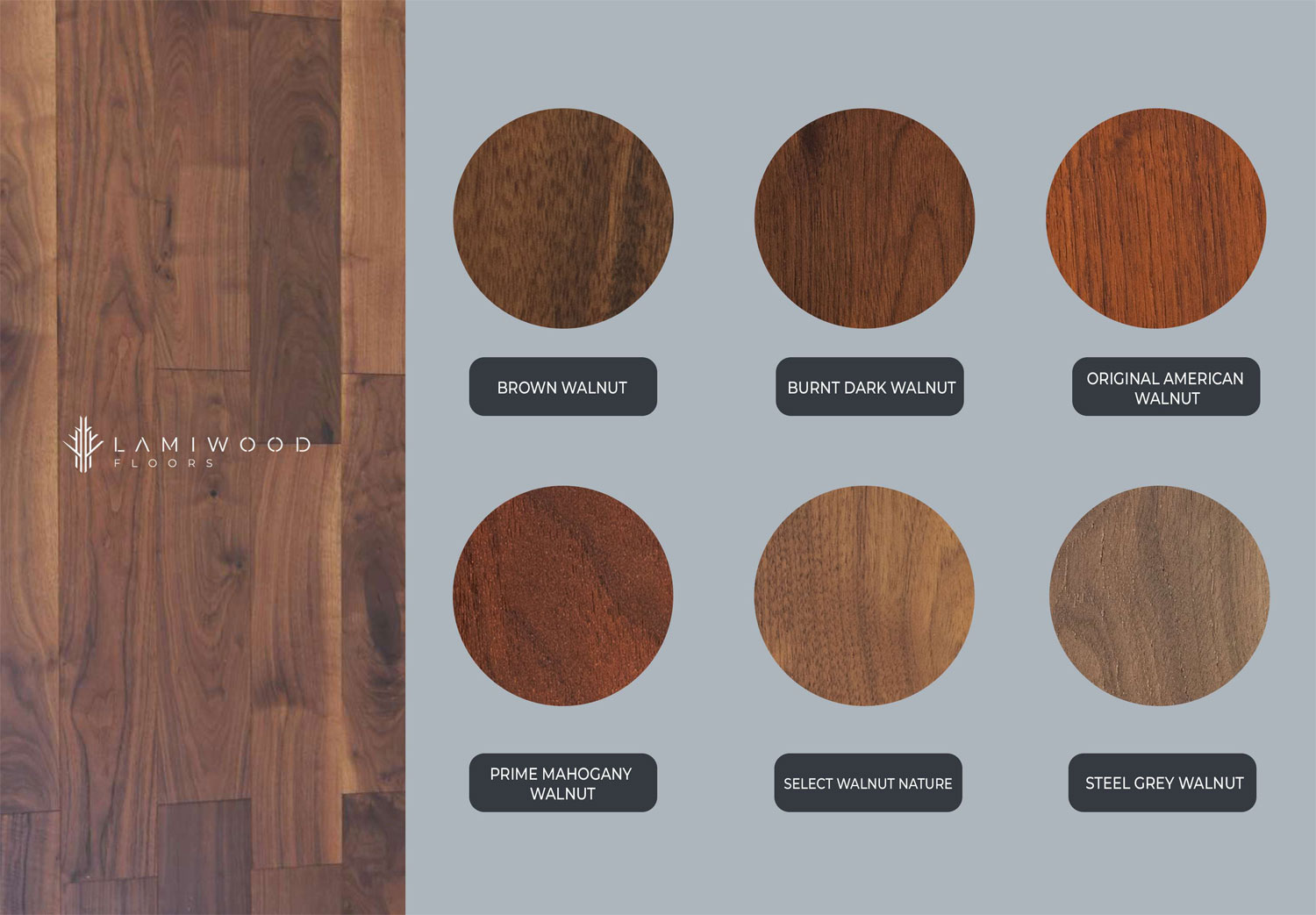 Walnut Slim Engineered Hardwood Collection - DP ENTERPRISES